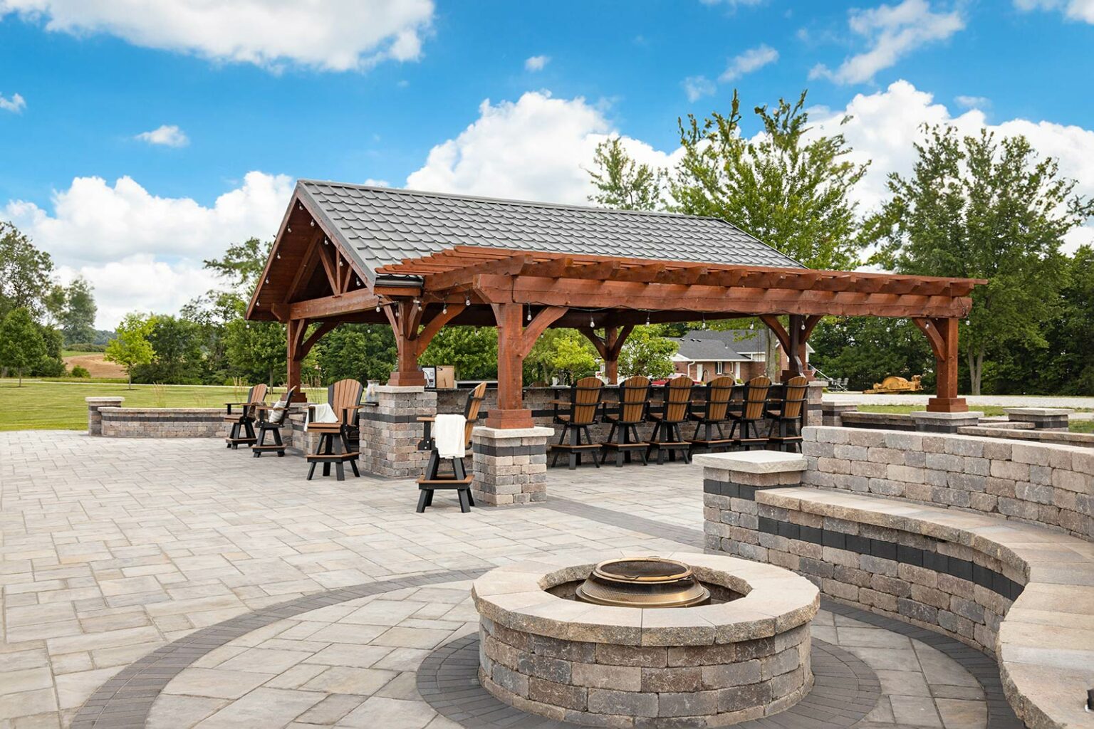 Brookside Timber Frame - Outdoor Structures with Old World Heritage